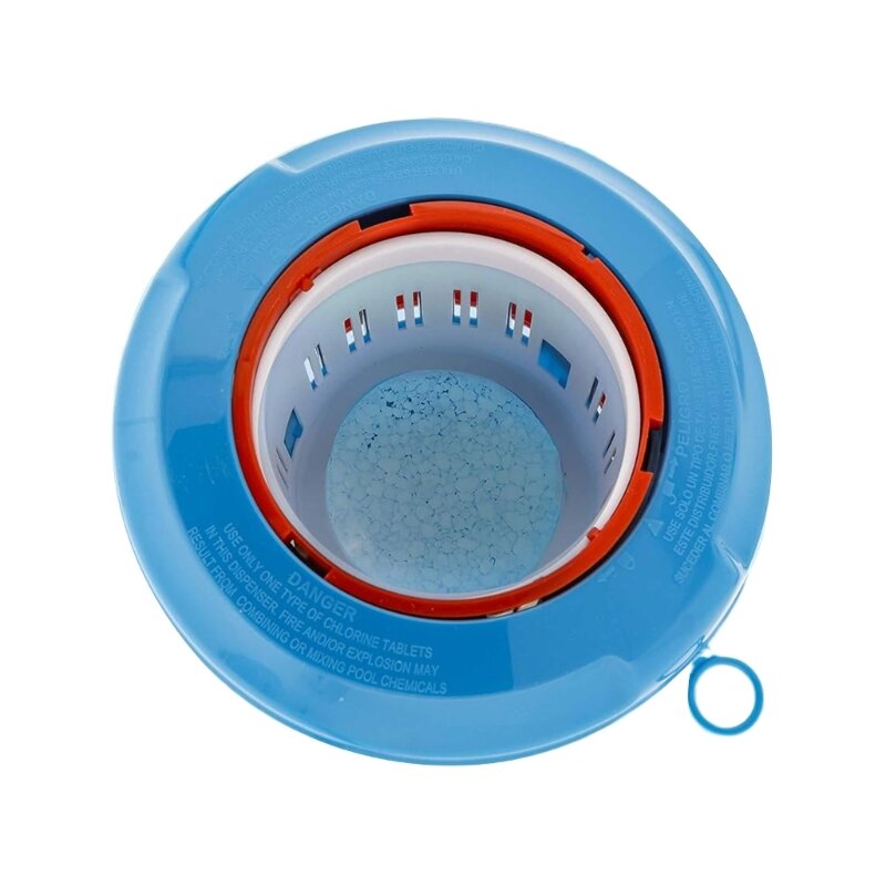 Диспенсер Для Дезинфекции Воды в бассейне с Визуальным Индикатором Устройство Для Дезинфекции Воды В бассейне Пластиковый Плавающий Дозатор Химикатов