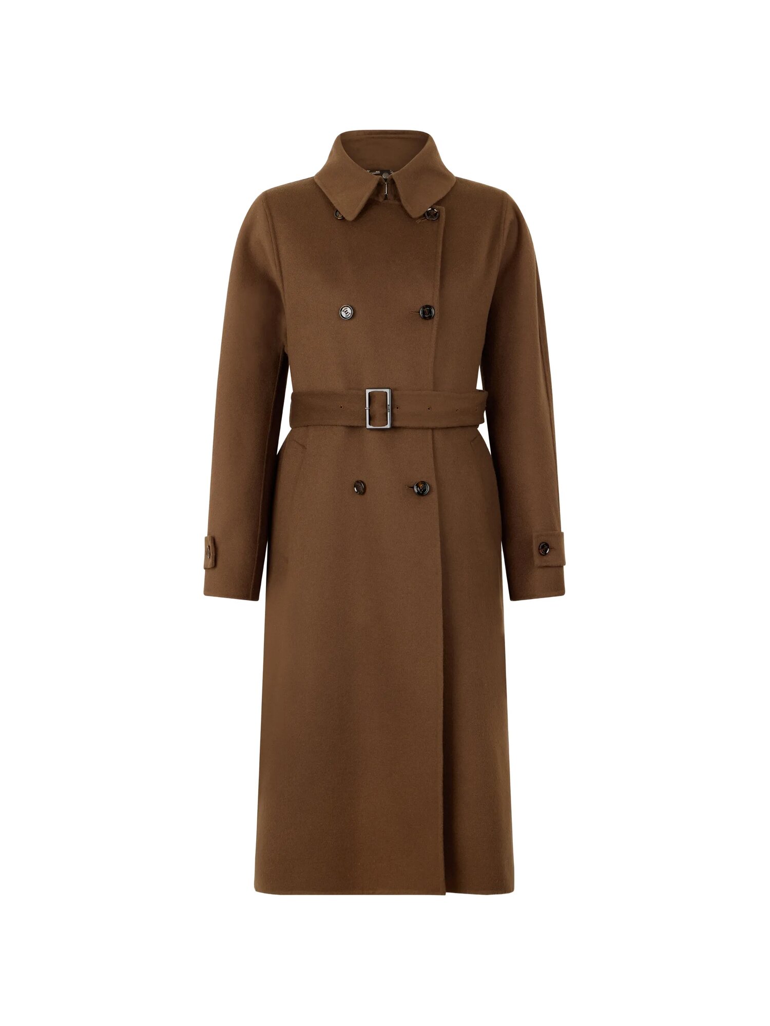 Пальто Belted long-sleeve coat