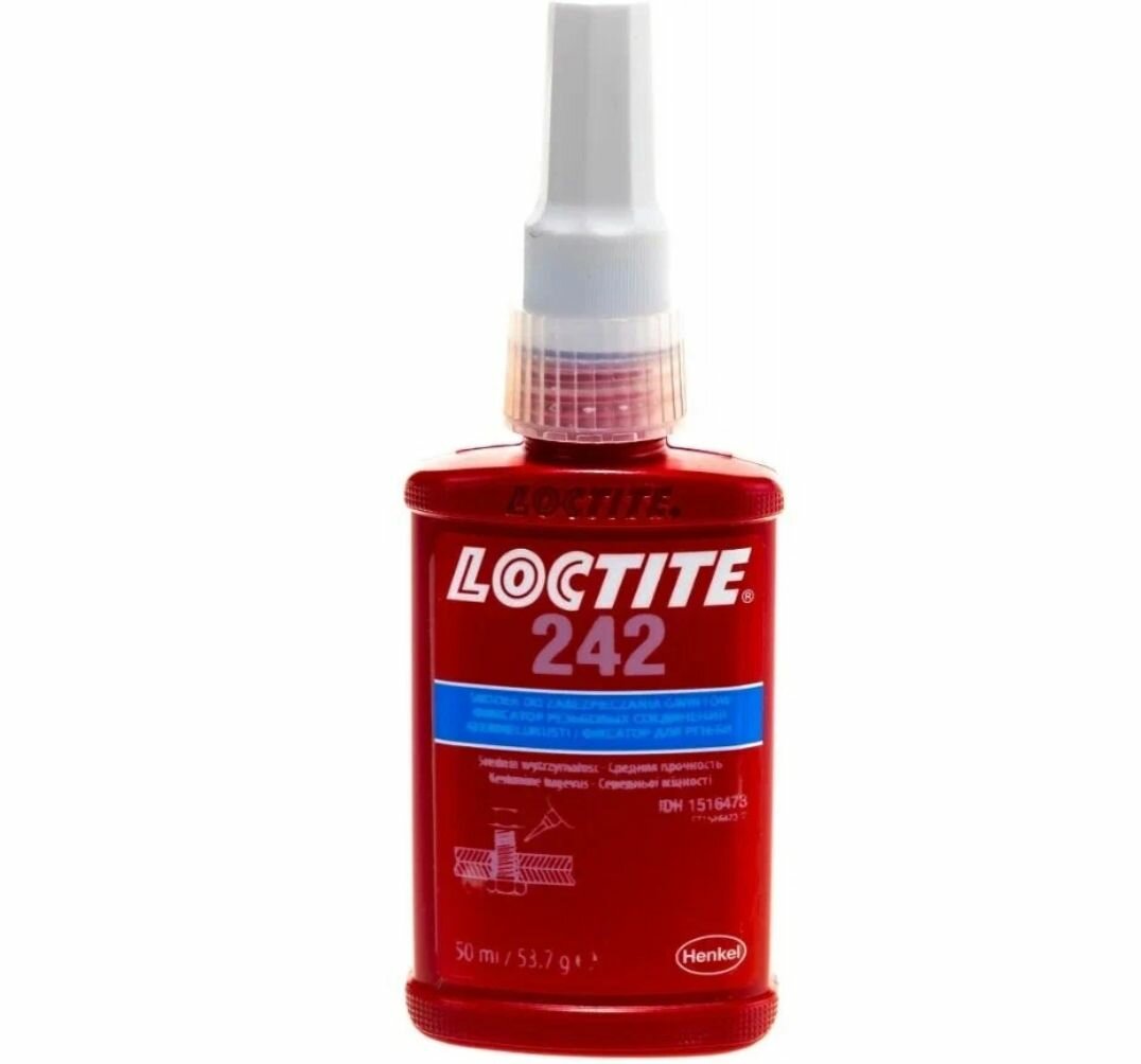 Клей Loctite 242 Резьбовой фиксатор средней прочности 50мл