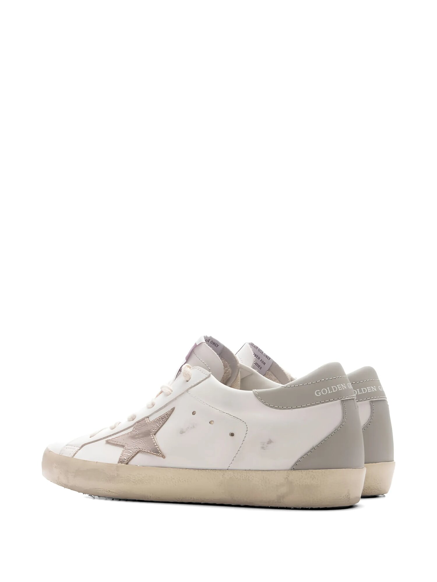 Кроссовки Golden Goose Star detail sneakers, размер 37, бежевый/белый — фото 1