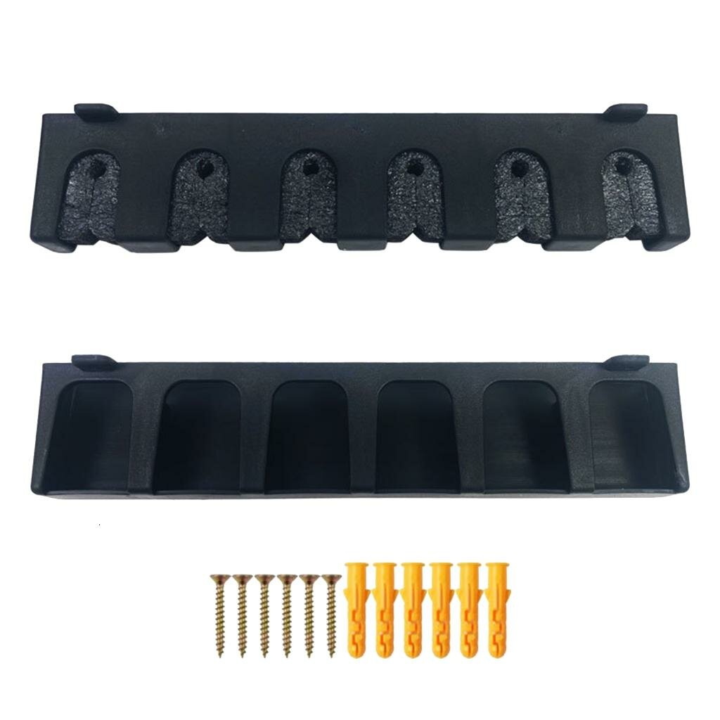 Настенный держатель для 6 удочек, Вертикальный