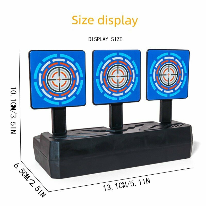 Автоматическая Возвратная Таблица с Тройной Целью для Игр с Водяными Пистолетами