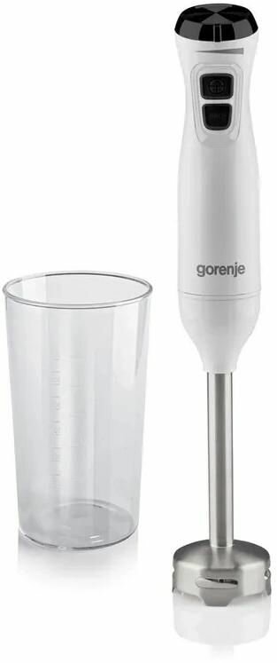 Блендер Gorenje погружной 600 Вт, белый, корпус пластиковый (HBX601XG)