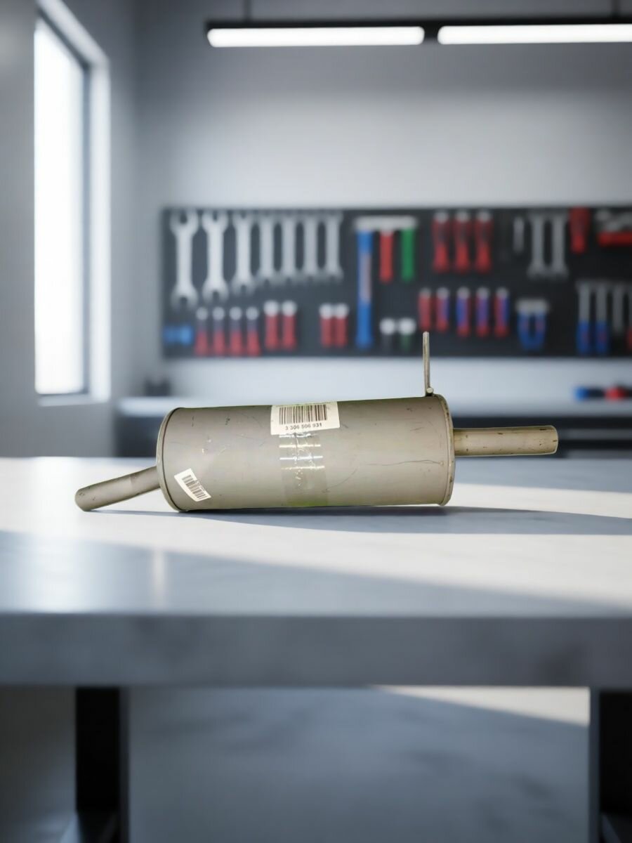 Глушитель задняя часть Renault Duster 1.6 10 4х2, не полный привод