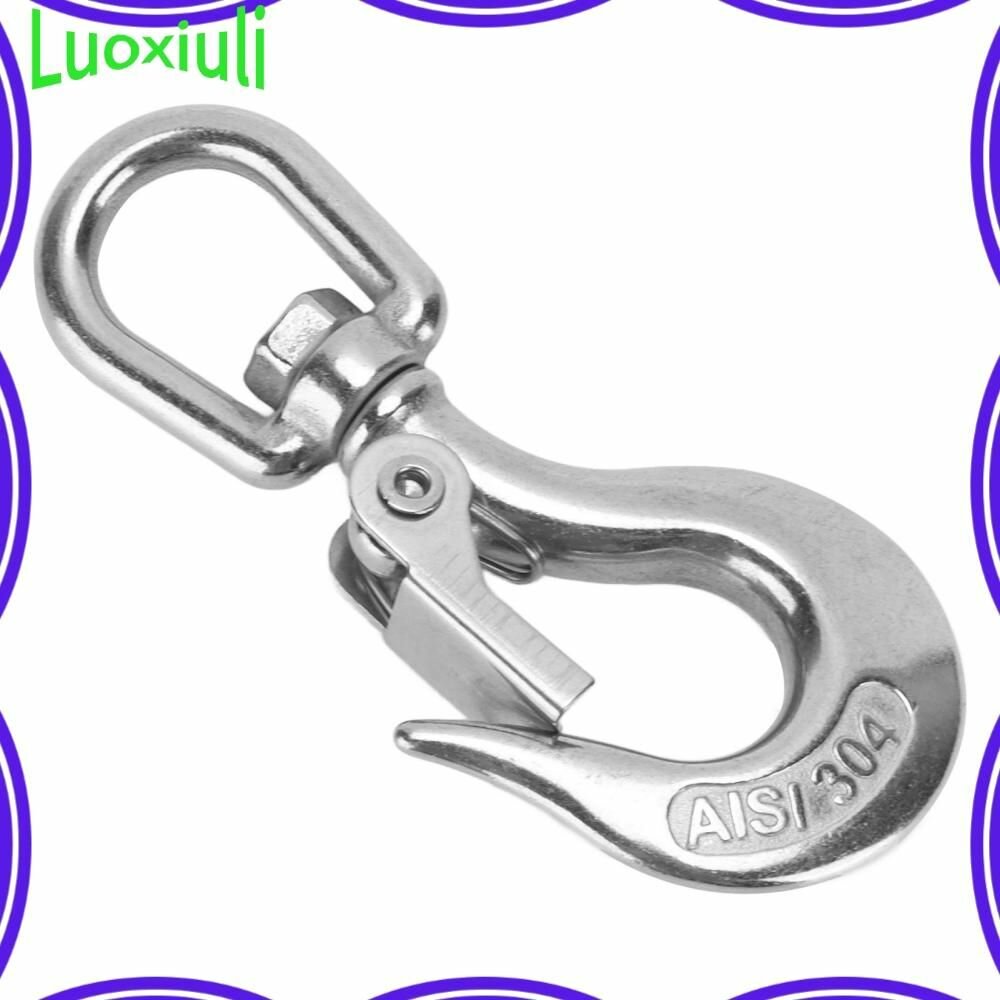 Поворотный подъемный крюк с проушиной