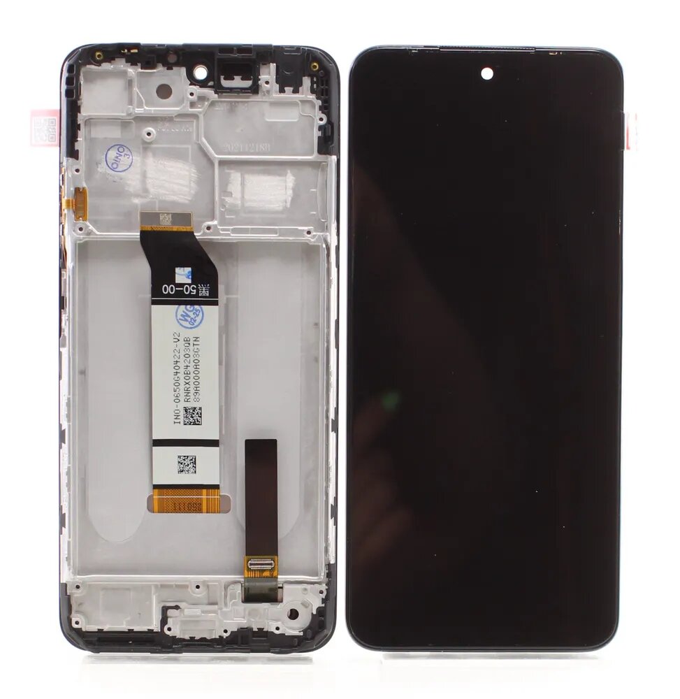 Дисплей для Xiaomi Poco M3 Pro 5G, Redmi Note 10T, 10 5G (M2103K19PG, M2103K19Y) в рамке Черный