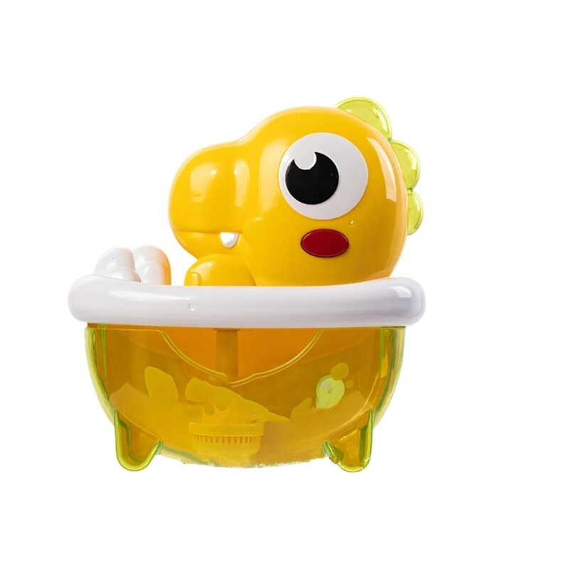 Производитель Мыльных Пузырей Динозавр Детская Игрушка для Ванной для Детей Перезаряжаемый Пенящийся Пузырь для Детей 1-5 лет