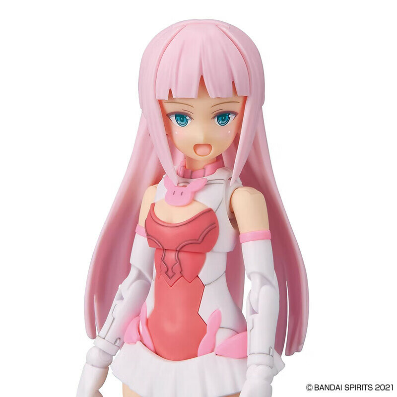 Набор аксессуаров для волос BANDAI Model 30MS, 6 розовых элементов Форма：6 розовых аксессуаров для волос