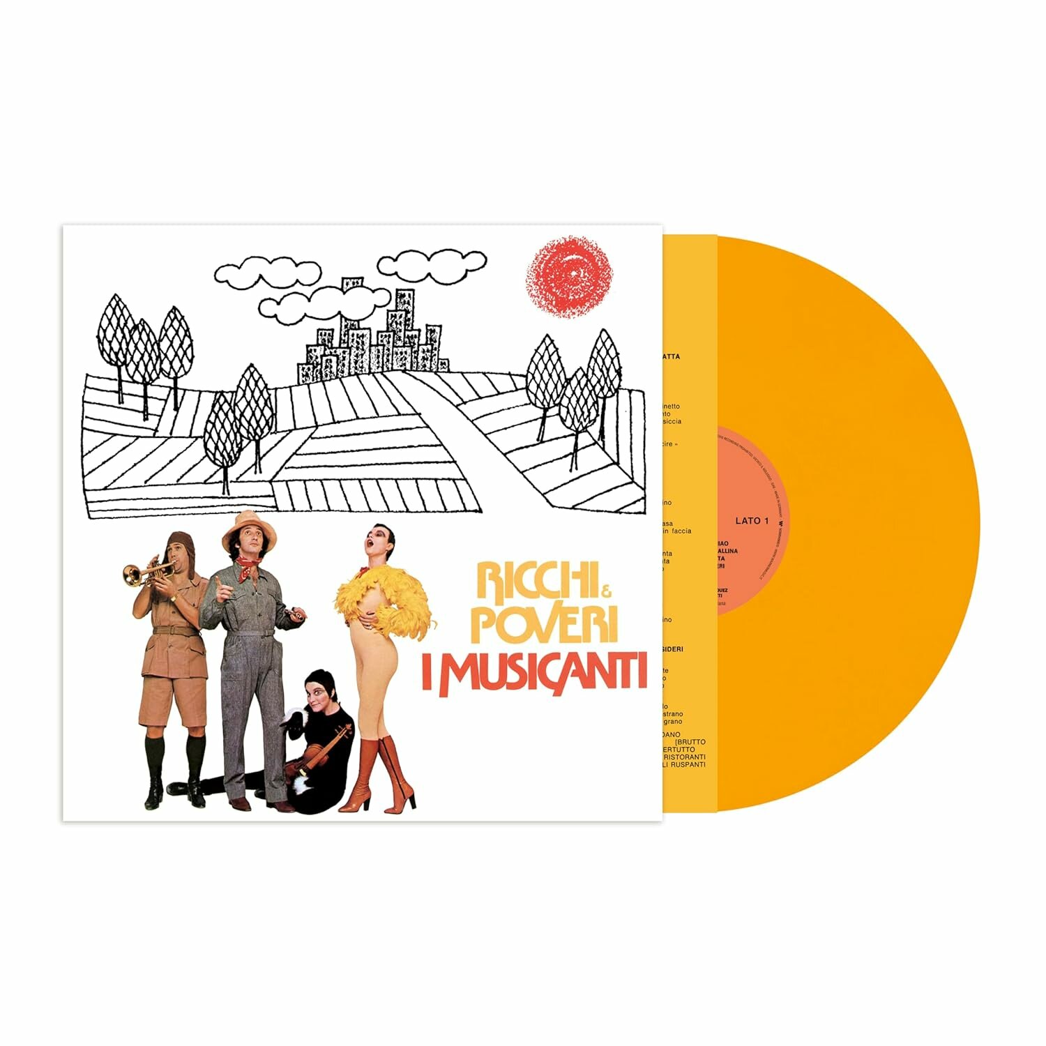 Ricchi E Poveri "Виниловая пластинка Ricchi E Poveri I Musicanti"