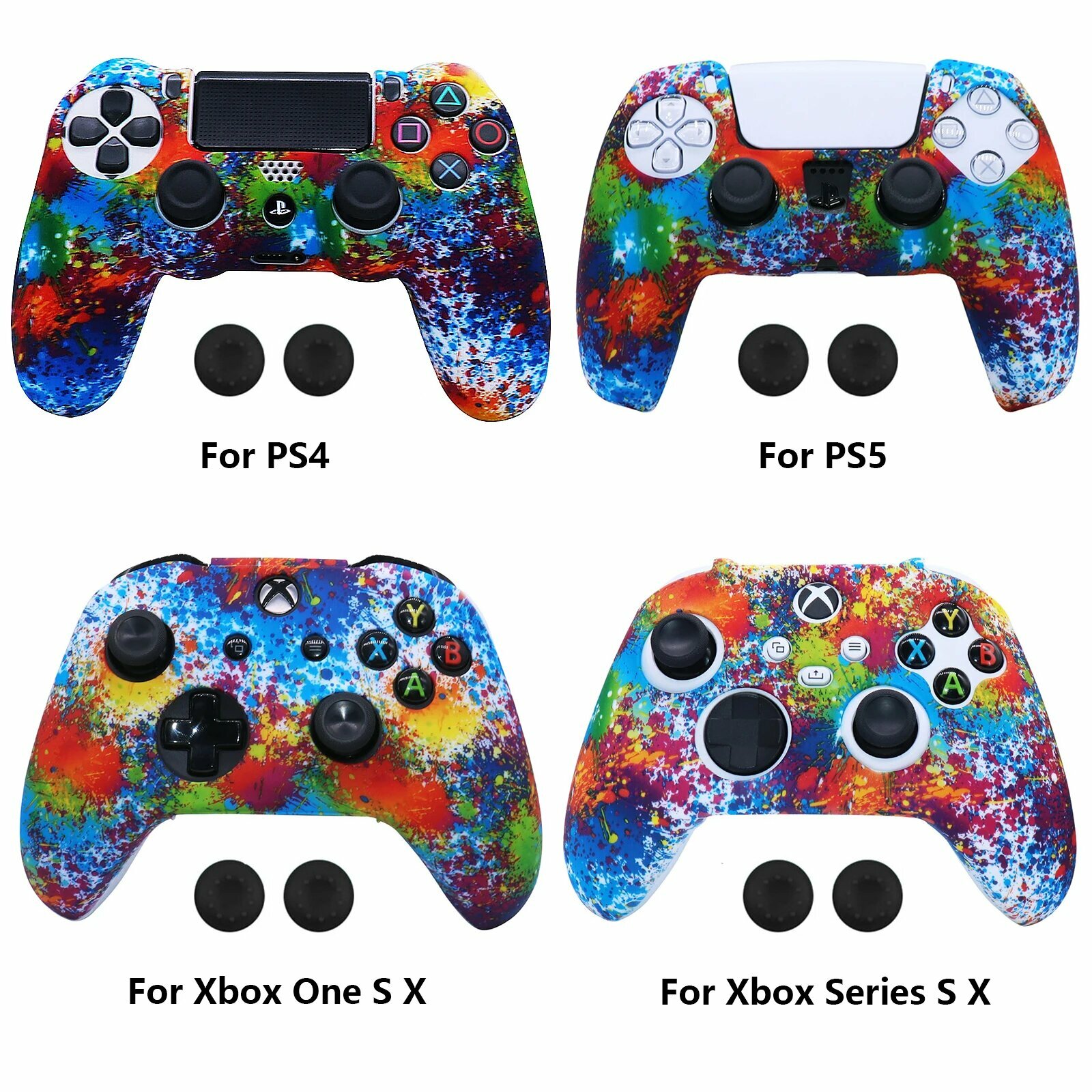 Силиконовые чехлы для контроллеров Ralan A0002-A0050 For Xbox Series S X, 14