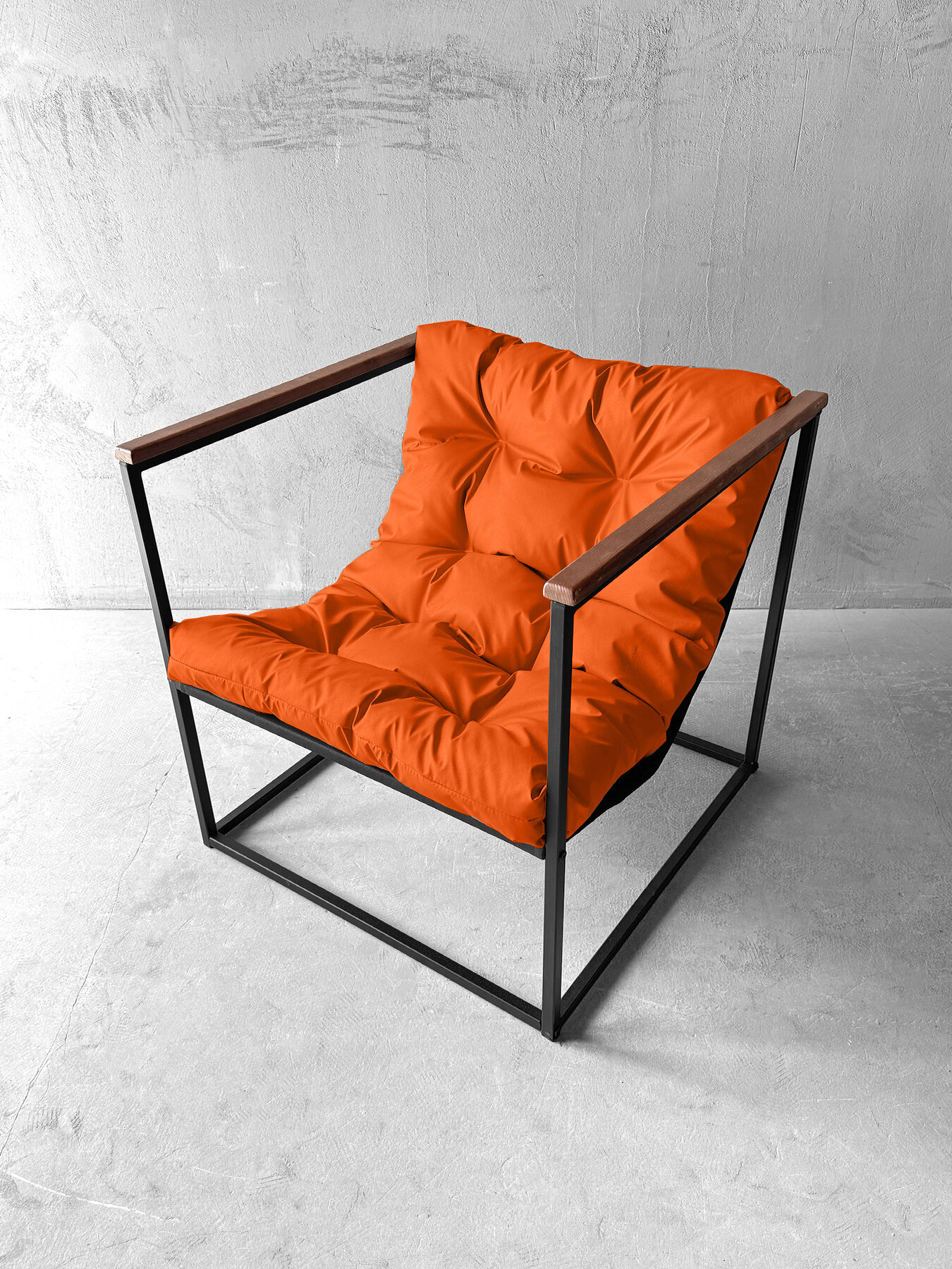 Уличное кресло Лофтовик ++ оксфорд оранжевый