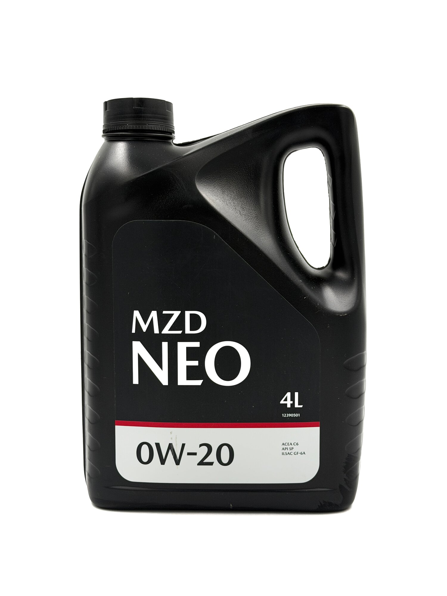 Масло моторное MZD NEO 0W-20, 4 литра, синтетическое, для авто