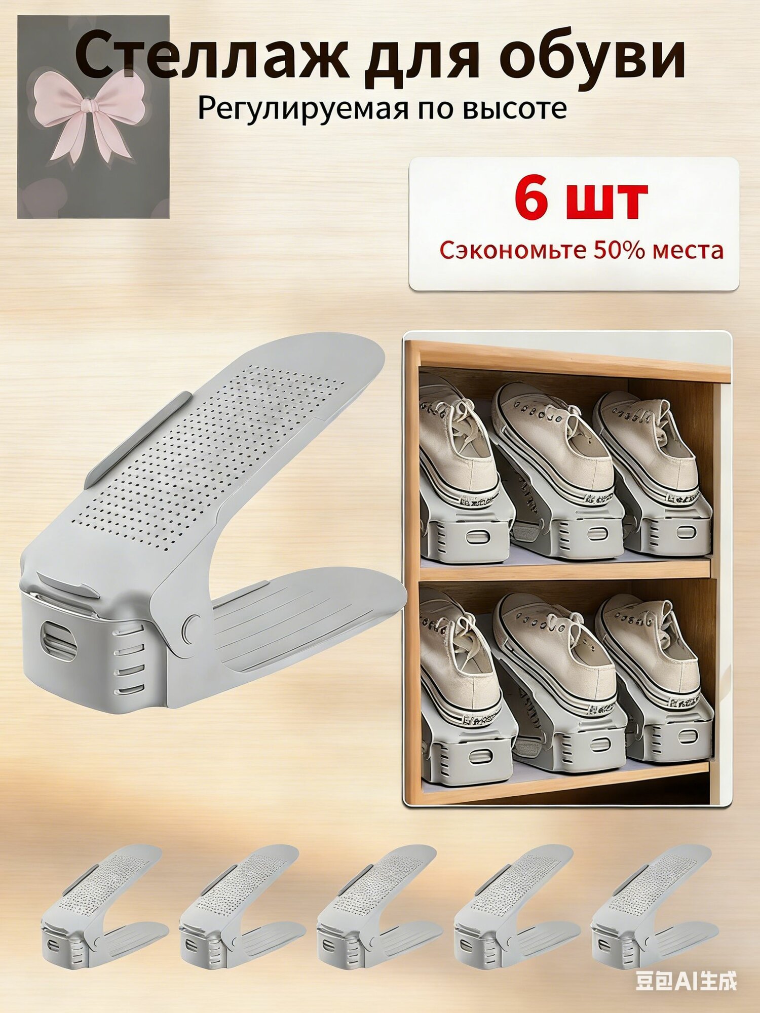 Подставка для обуви 25 см х 10_см х 20 см подставка для обуви обувница стеллаж для обуви полка для обуви