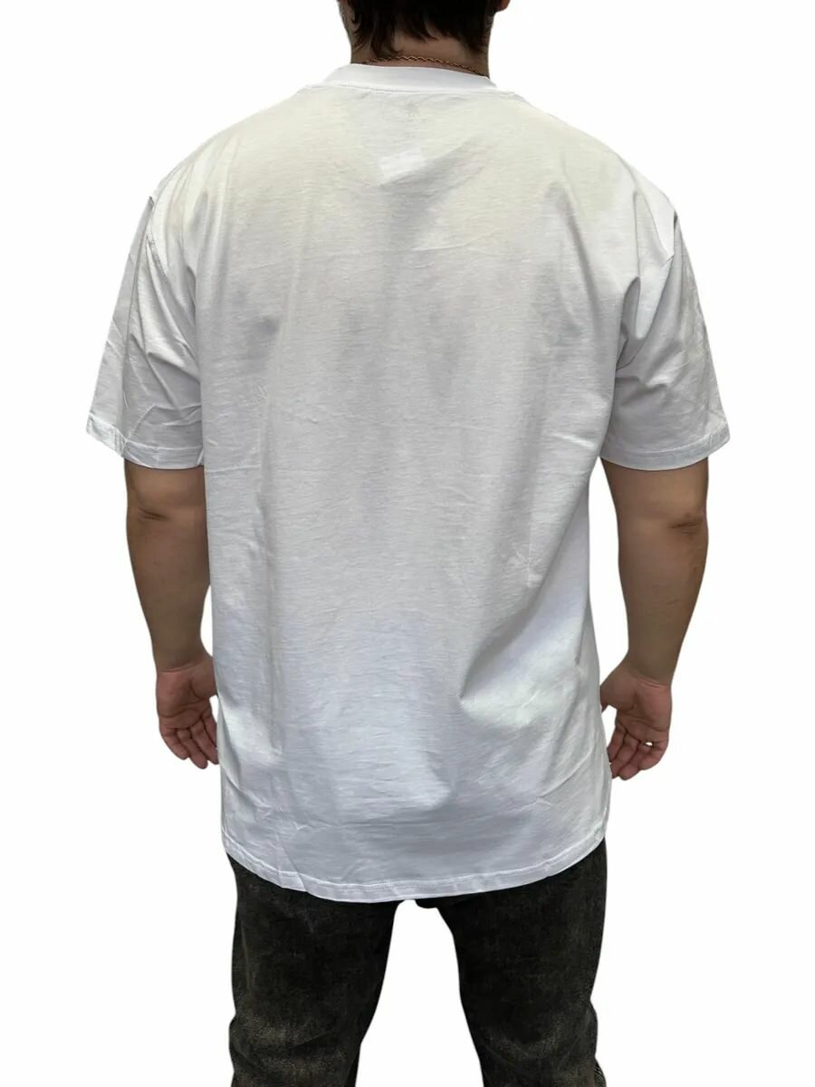 Футболка POLO PEPE, размер 4XL, белый — фото 1