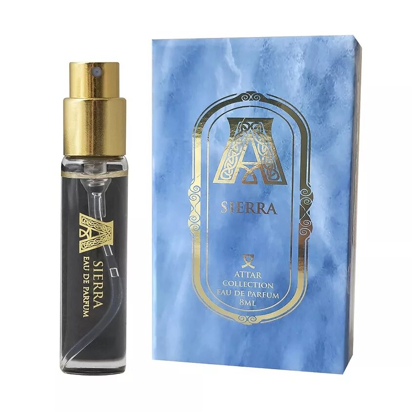 Attar Collection Парфюмерная вода Sierra, унисекс, древесно-восточные ноты, 8 мл