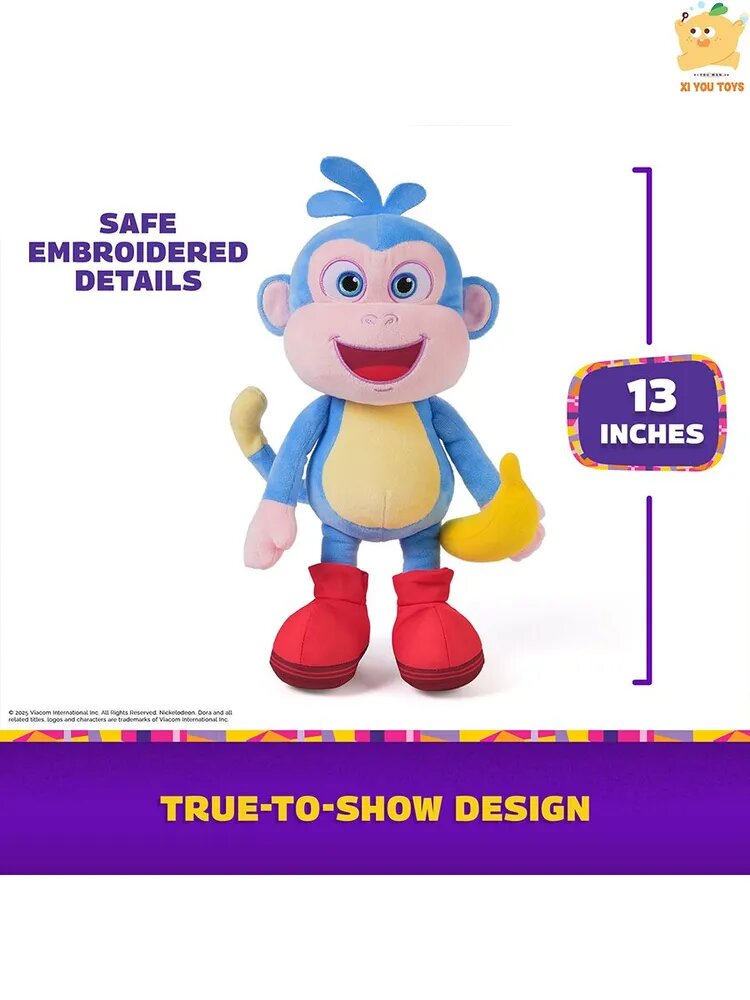 Интерактивная игрушка Плюшевый Башмачок Dora Bananas for Boots 33 см — фото 1
