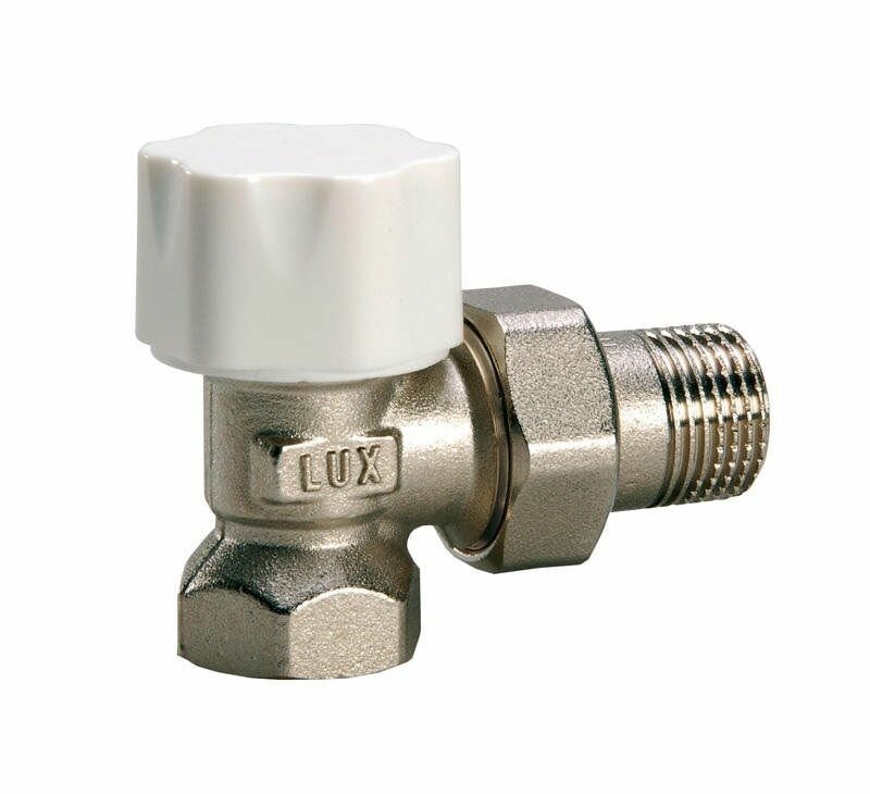 Клапан под термоголовку Luxor угловой вн./нар 1/2" RS202 (12022100)