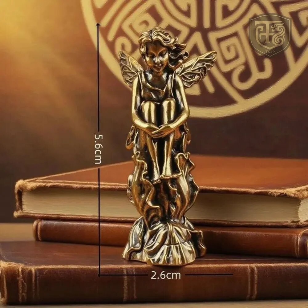 Статуэтка Ангел-цветочная фея, высота 5 см, длина 5 см