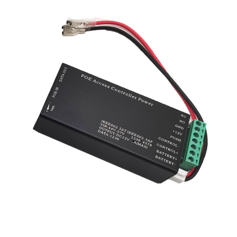 Высокоэффективный источник питания для контроля доступа к дверям, преобразующий 48 В в 12 В 5 А с защитной защитой и алюминиевым дизайном