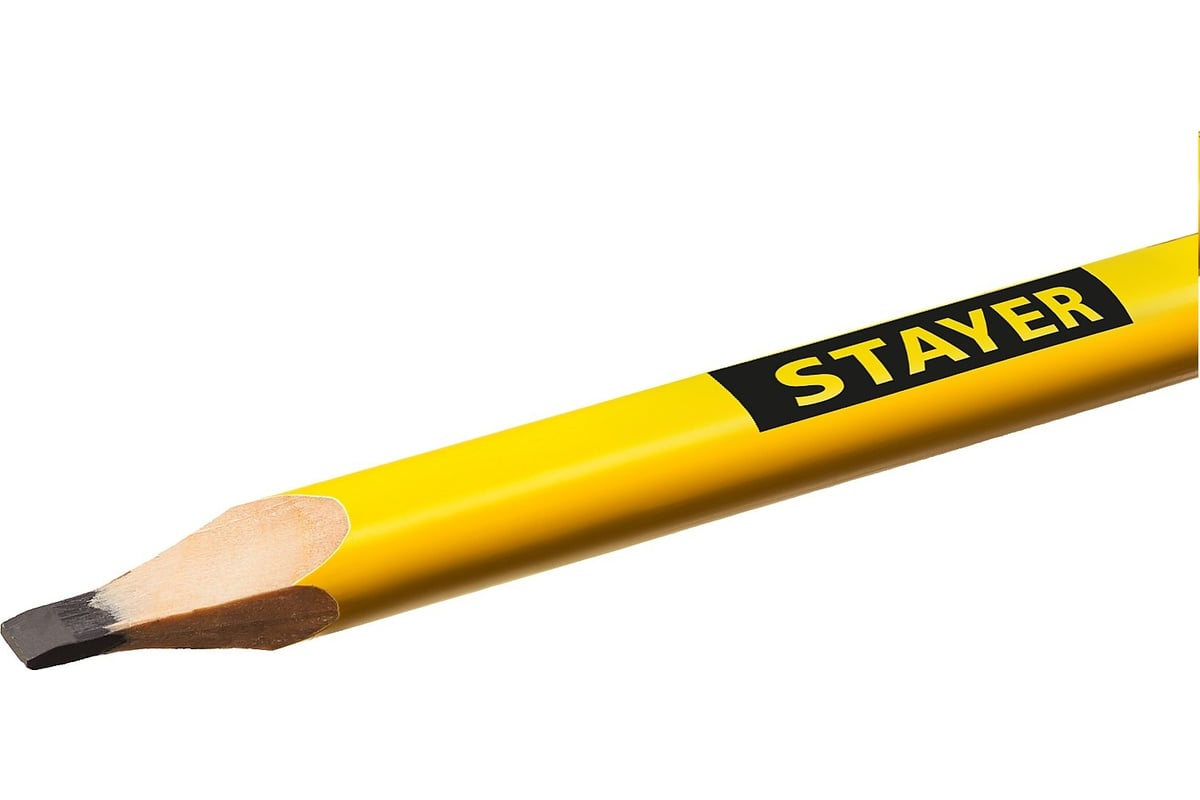 Набор Строительный карандаш Stayer 250 мм, НВ {0630-25} (2 шт)
