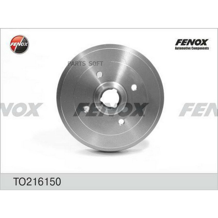 FENOX TO216150 Барабан торм. seat/vw Golf Jetta Passat