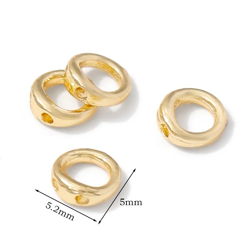 Заглушки для браслетов 18K gold plated