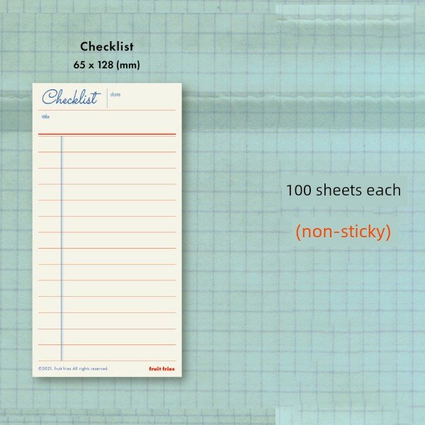 Корейские стикеры-планировщики с фруктовым дизайном: ежемесячный, еженедельный, для учебы, офиса, списка дел Чек-лист