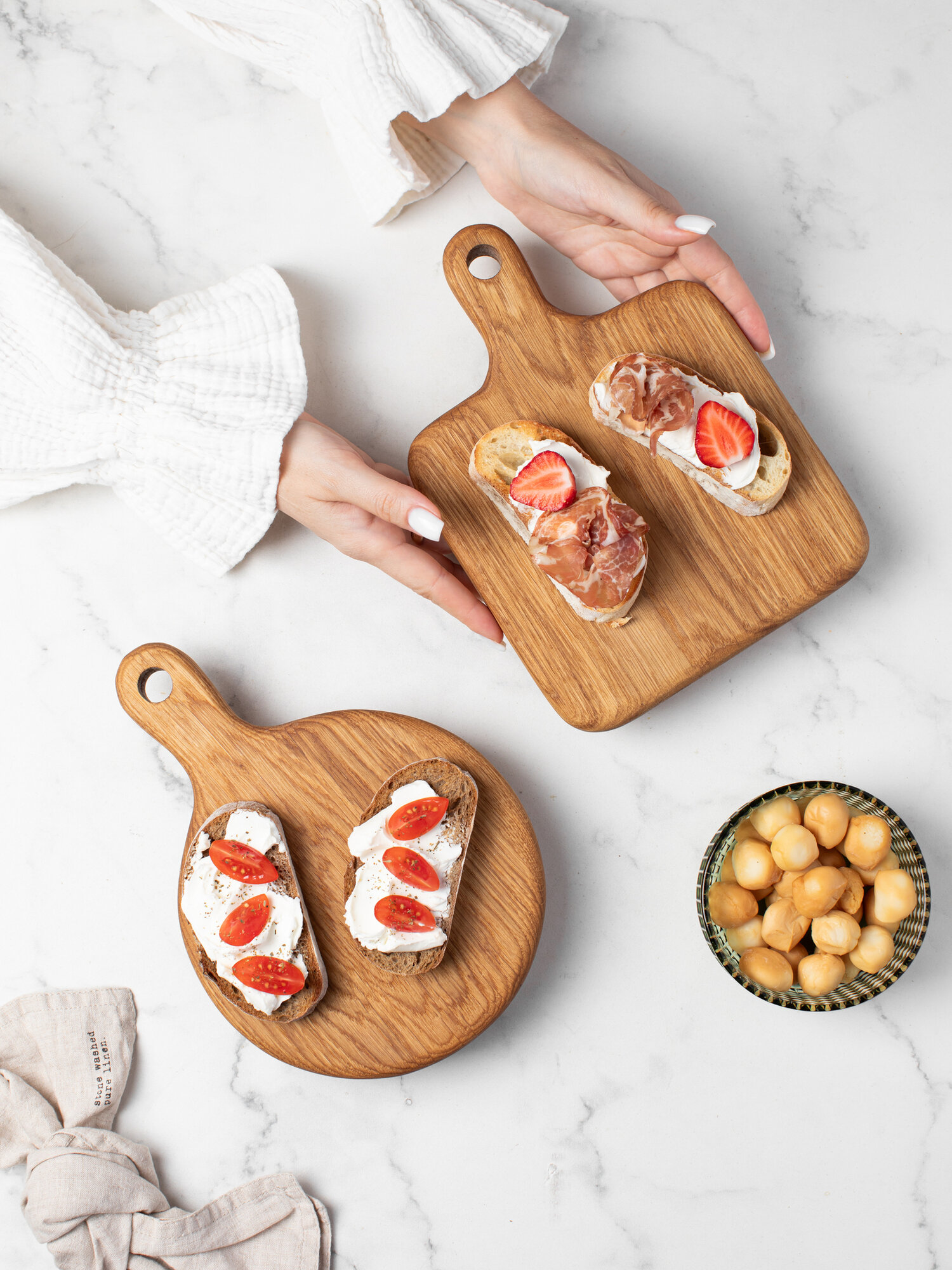 Набор мини-досок Foxwoodrus для сыра, на подставке, дерево, 2шт