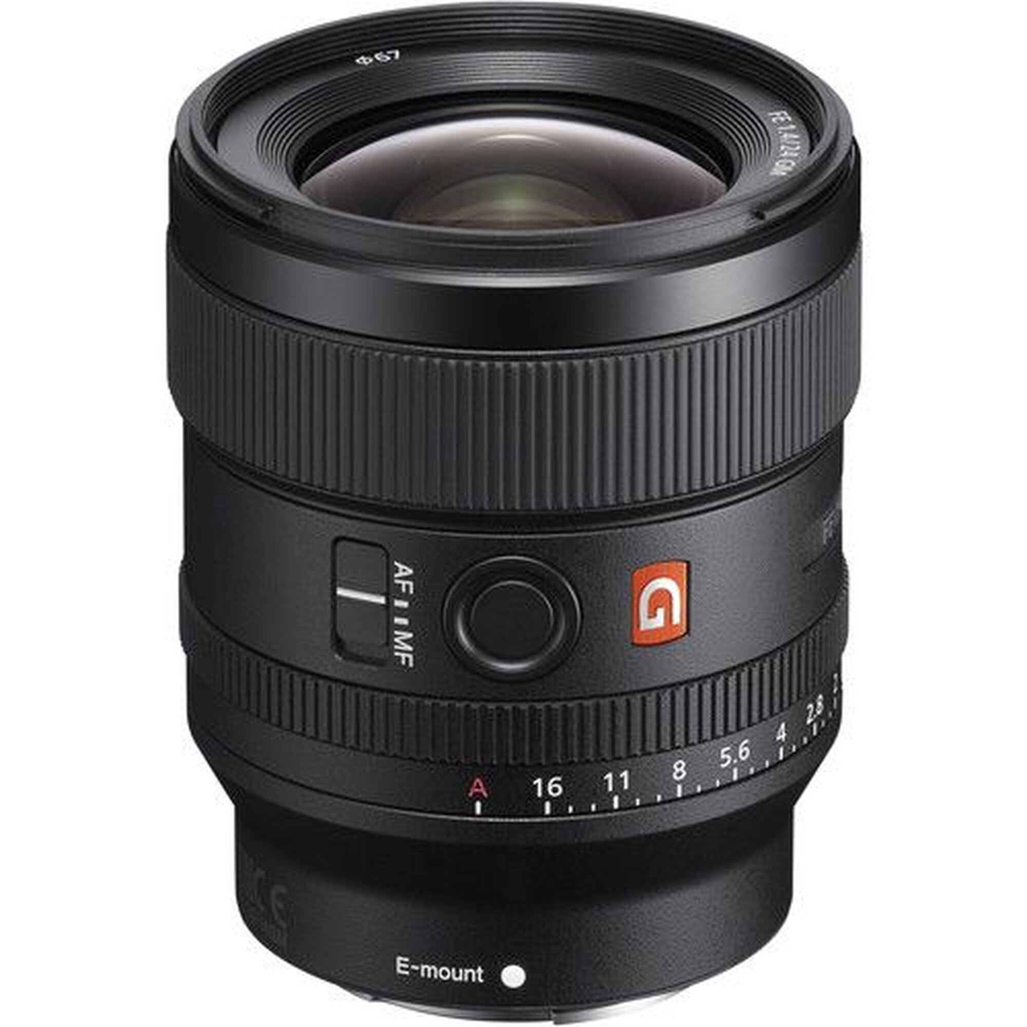 Объектив Sony SEL 24MM F1.4 GM, автофокус, широкоугольный, пластик, чёрный