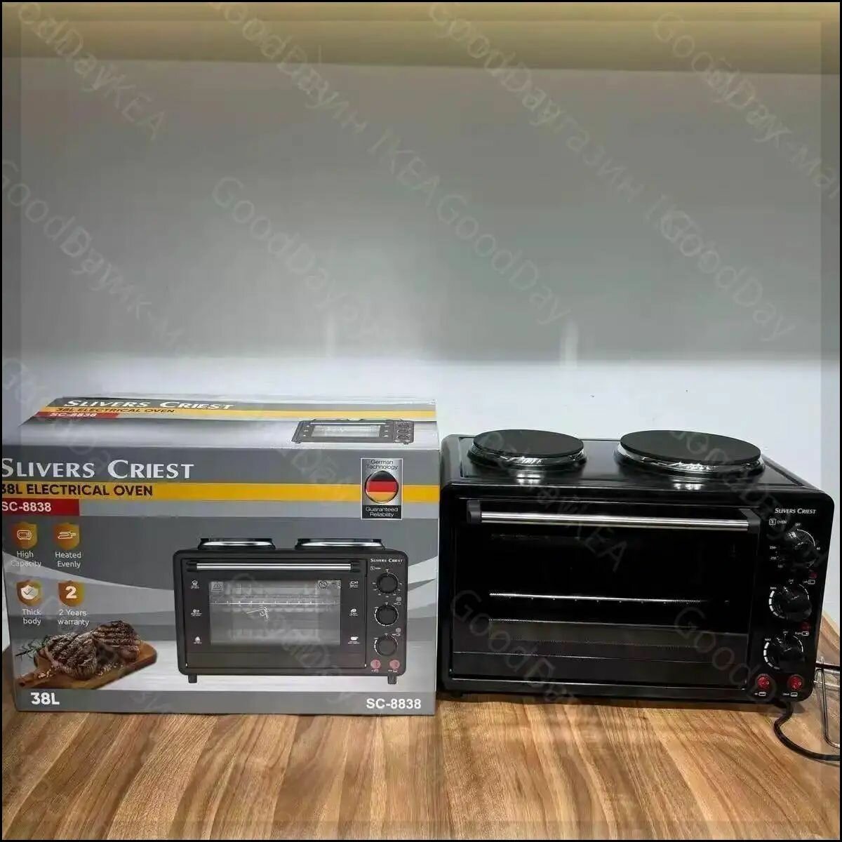 Мини-печь 38л_2025122511353830226851633XSXREFK, черный, черный матовыйещё