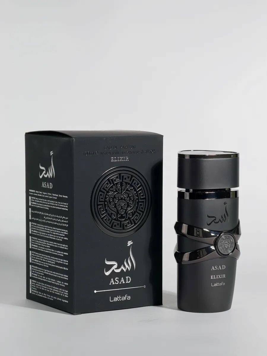 Арабские духи Asad Elixir Lattafa 100 мл унисекс, восточные аромат — фото 1