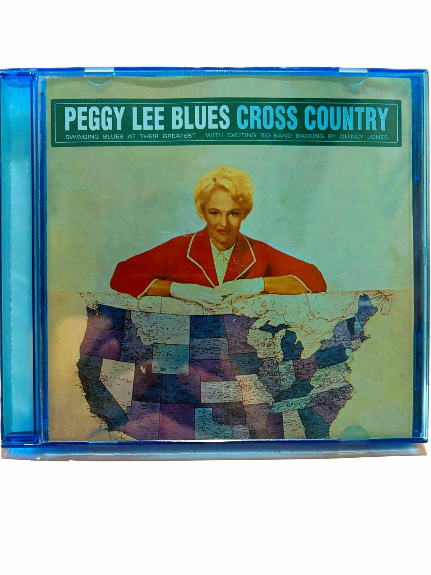Peggy Lee - Blues Cross Country (1CD-Аудио, Россия 1999, VG/VG+)