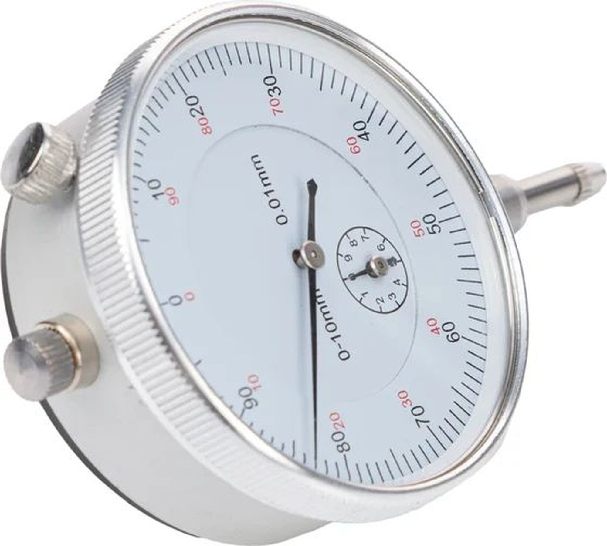 Индикатор часового типа Vertul VR50166, погрешность измерения ± 0,015мм, серебристый