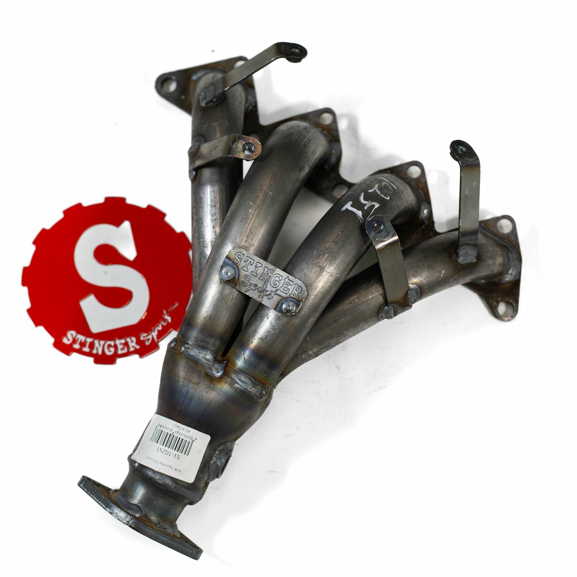 Выпускной коллектор 4-1 "Stinger Sport" для а/м Hyundai Tucson I (2004-2010)