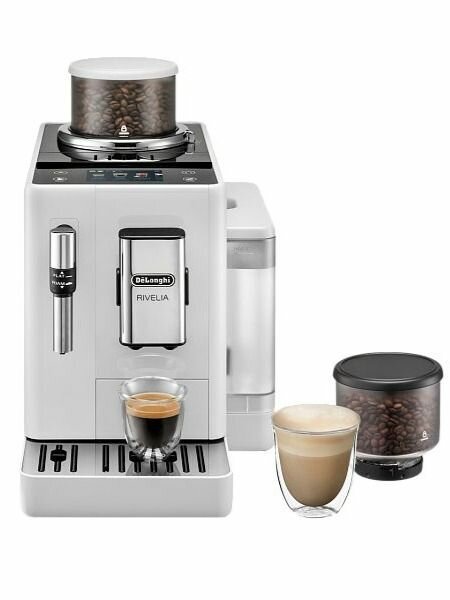 Автоматическая кофемашина DeLonghi Rivelia EXAM440.35. W