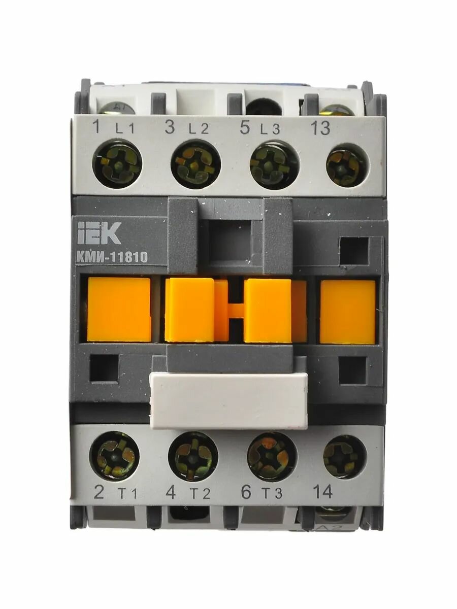 Контактор КМИ-11811 18А 230В/АС3 1НЗ IEK KKM11-018-230-01