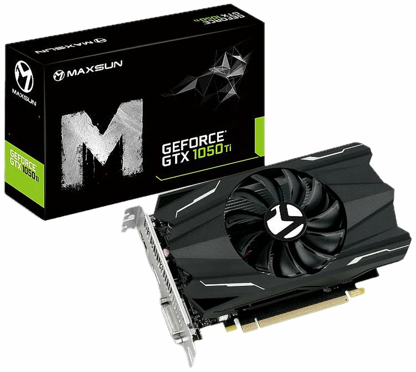 Видеокарта Maxsun GeForce GTX 1050 Ti Terminator 4GB (MS-GTX1050Ti TF 4G)