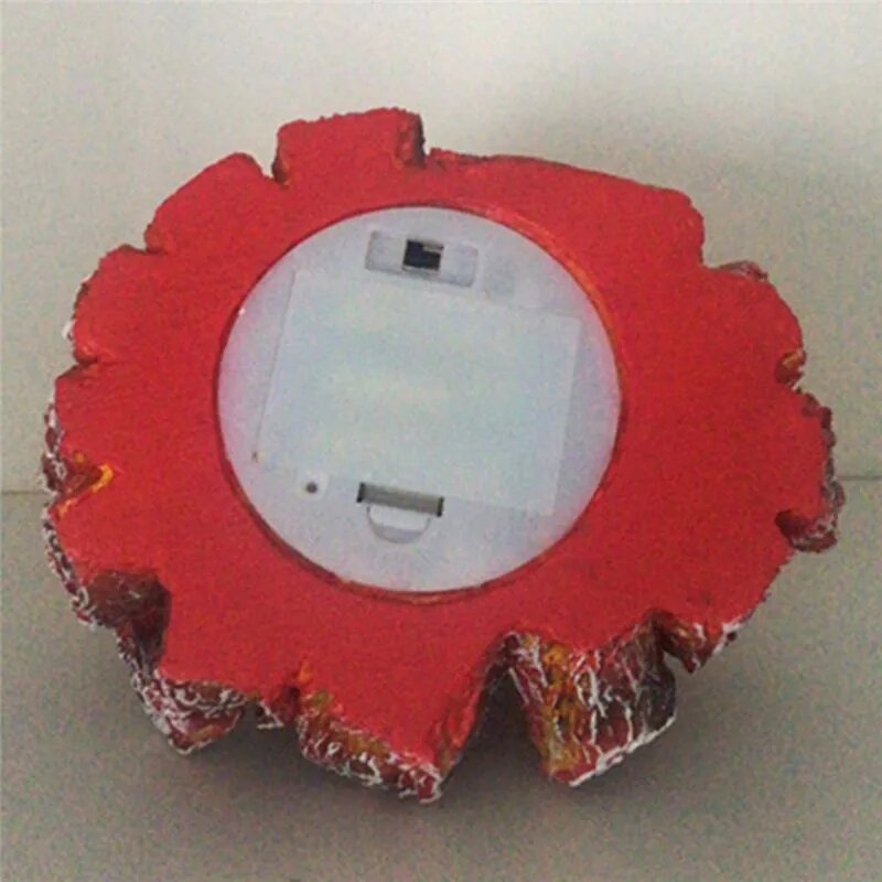 Многоразовая светодиодная лампа с имитацией угольного пламени камина для гостиной