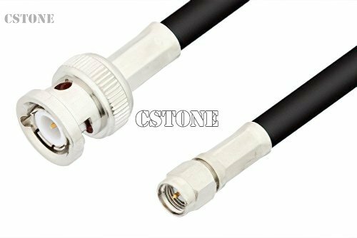 BNC штыревой к SMA штыревой кабель используя 75 Ohm RG59 коаксиальный