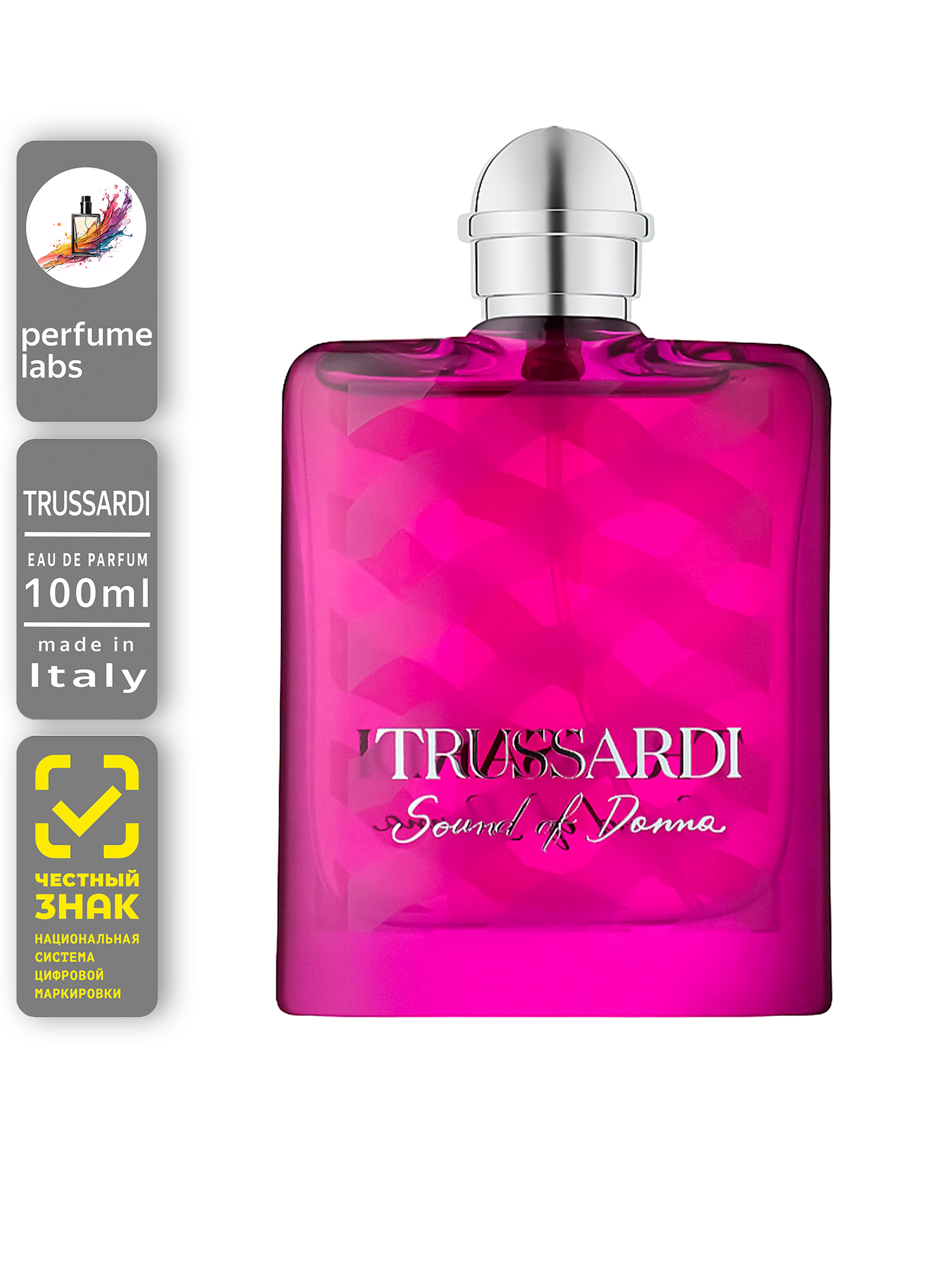 TRUSSARDI парфюмерная вода Sound of Donna pour Femme edp 100ml