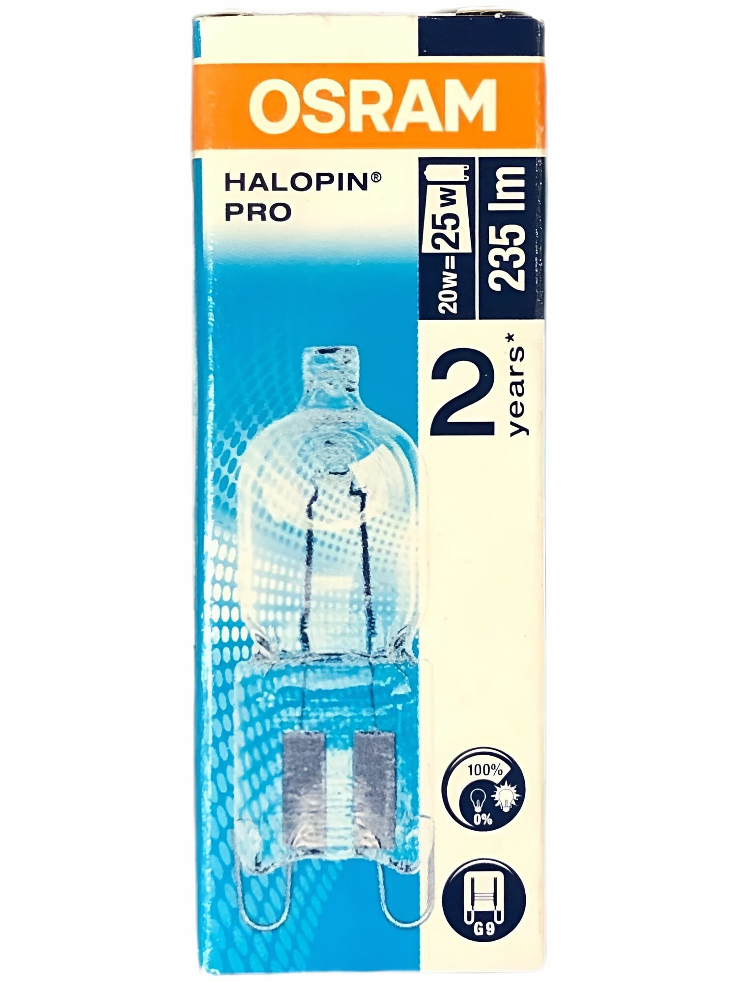 Лампа Osram 66720 PRO G9 20W (25W) Германия