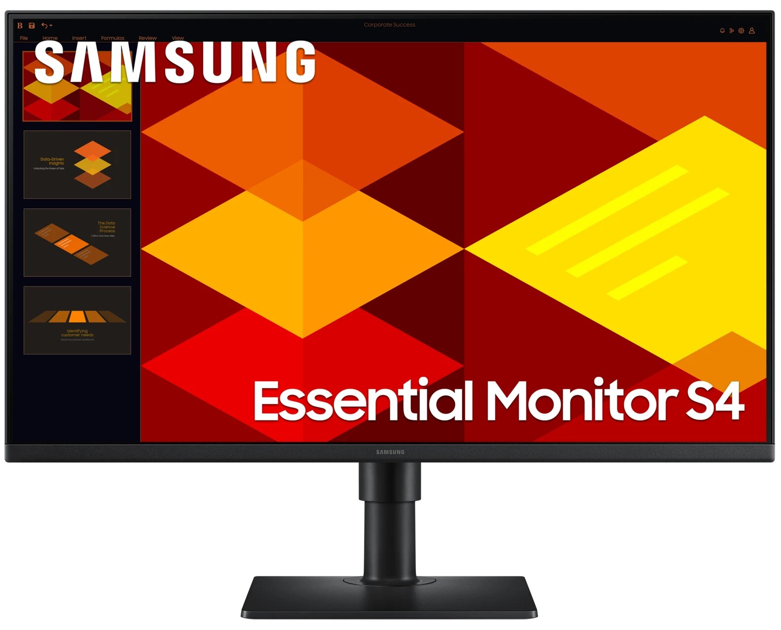 Монитор Samsung S27D400GAI S4, LED-подсветка, 27", 1920 x 1080, IPS