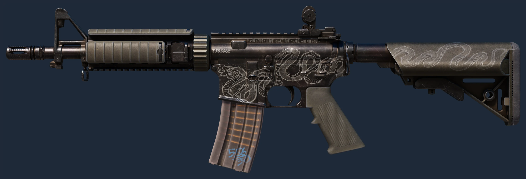 StatTrak™ M4A4 | Мастер травли (Поношенное) Скины CS2 с быстрой автовыдачей steam trade