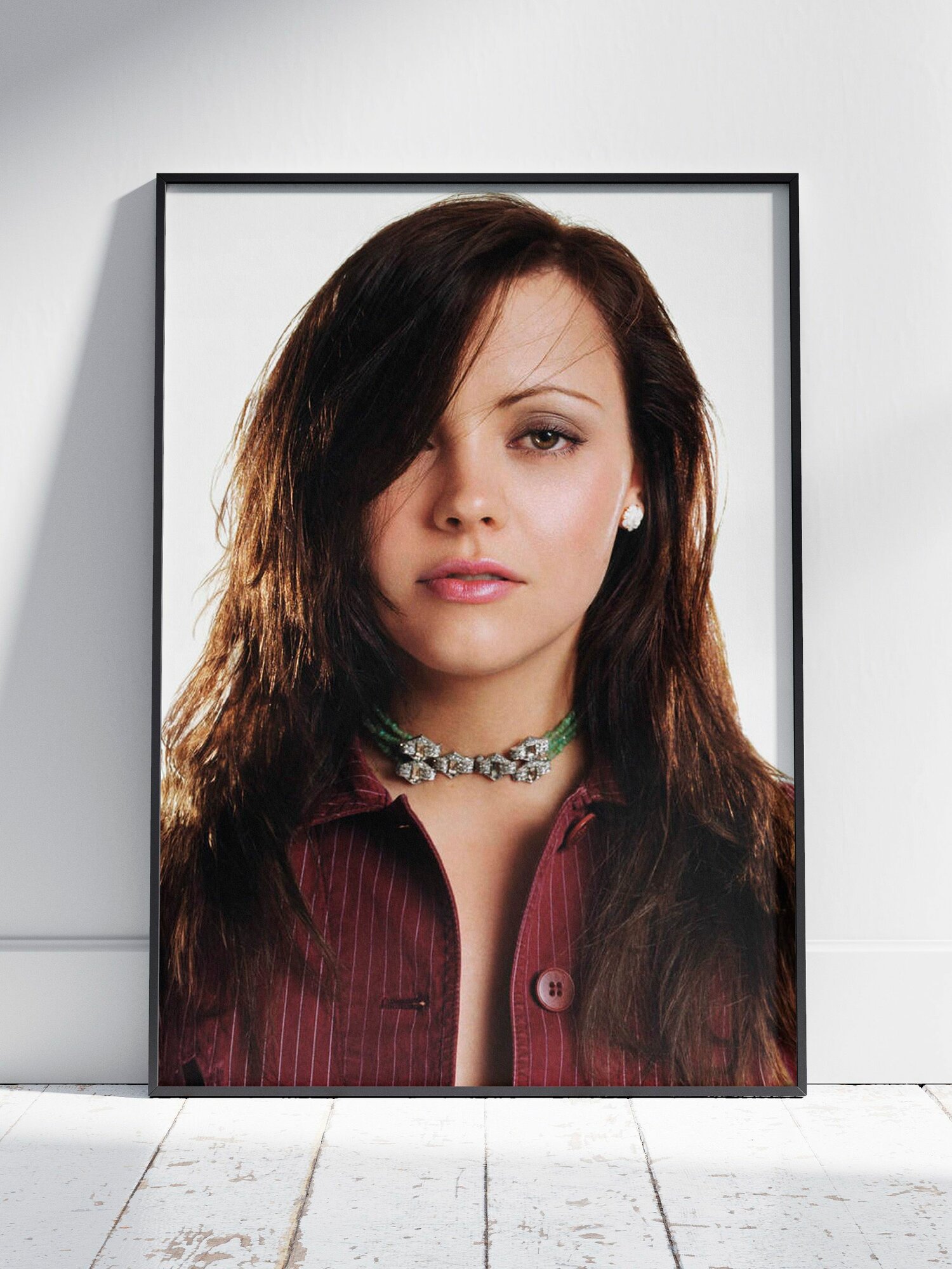 Плакат на стену для интерьера Кристина Риччи (Christina Ricci 37) - Постер по актеру фильма, кино, сериала формата A4 (21x30 см)
