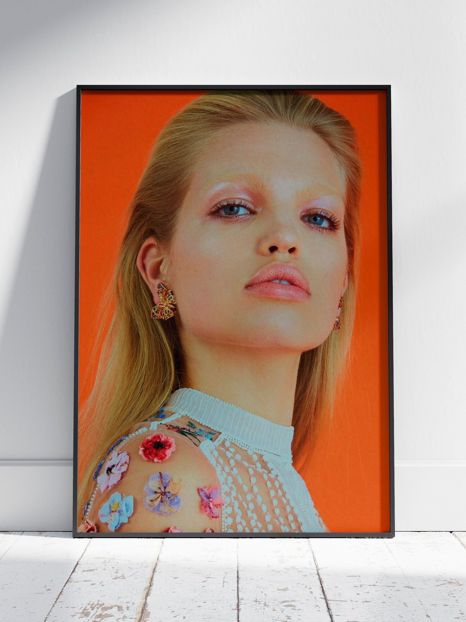 Плакат на стену для интерьера Дафна Груневельд (Daphne Groeneveld 15) - Постер по модели, бренду и моде формата A4 (21x30 см)