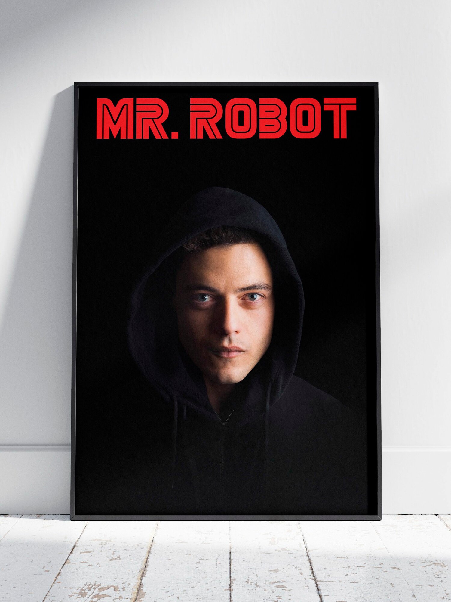 Плакат на стену для интерьера Рами Малек (Rami Malek 13) - Постер по актеру фильма, кино, сериала формата A4 (21x30 см)