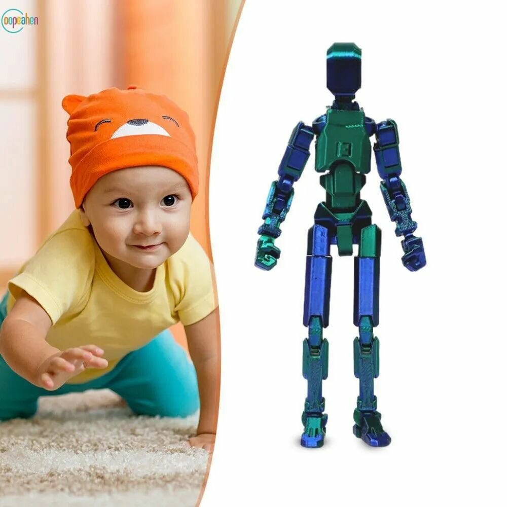 Фигурка T13, Titan 13 3D-принт, Коллекционная фигурка Lucky 13, Nova 13, Dummy 13