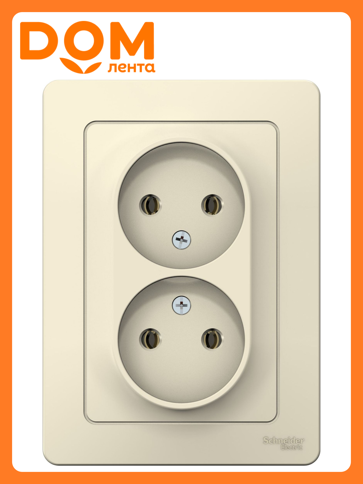 Розетка Schneider Electric Systeme Electric Blanca, BLNRS000022, белая
