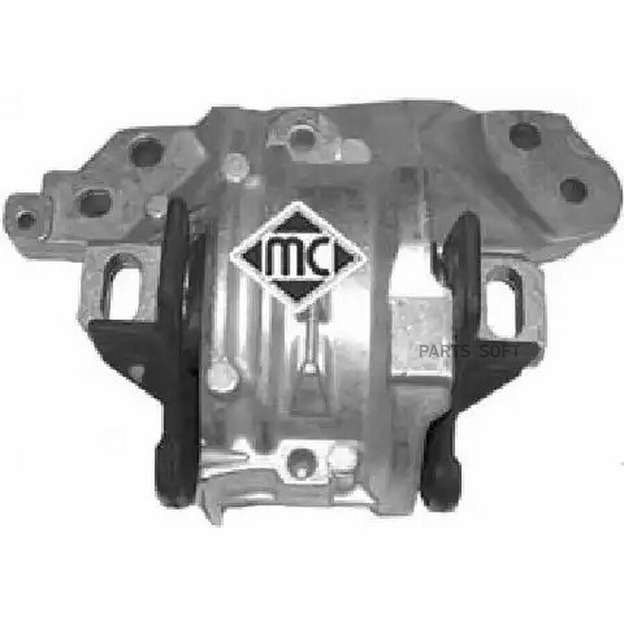 Подвеска, ступенчатая коробка передач от официального дистрибьютора, METALCAUCHO, артикул 04613
