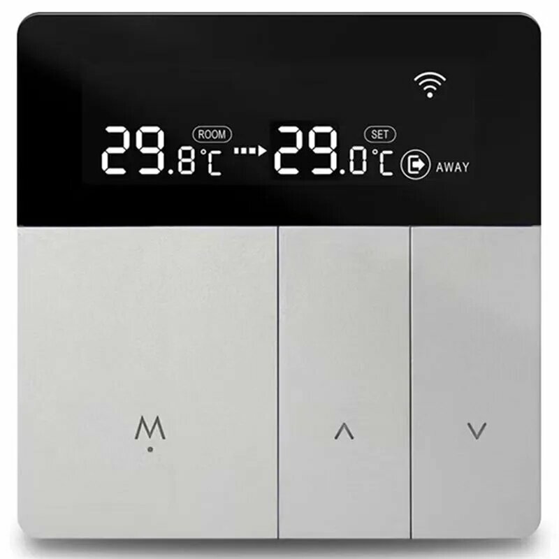 Умный термостат AVATTO Tuya WiFi Контроллер температуры 100240 В Дистанционное электрическое управление, Home Yandex